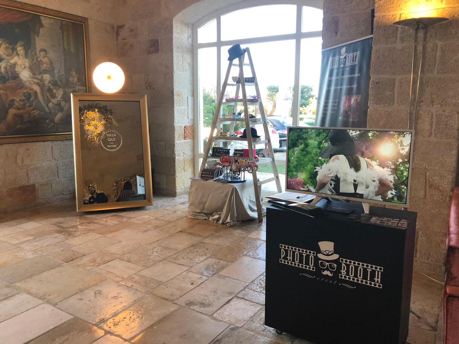 Specchio magico Matrimonio Firenze | Noleggio Magic mirror